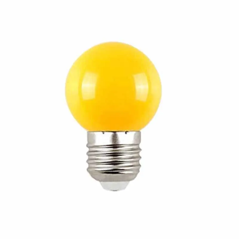 E27 3W LED Light Bulb: Colorful RGB Globe Bulbs, AC 220V, Ideal As ...
