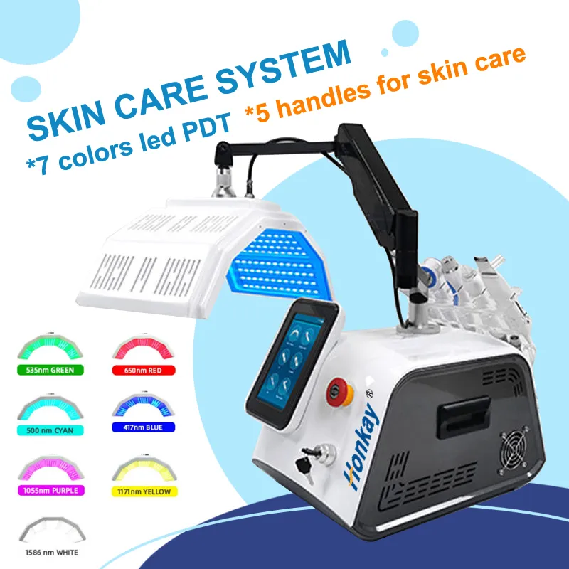 PDT LED Photodynamic Therapy Facial Mask For Acne Removal, Anti Wrinkle ...