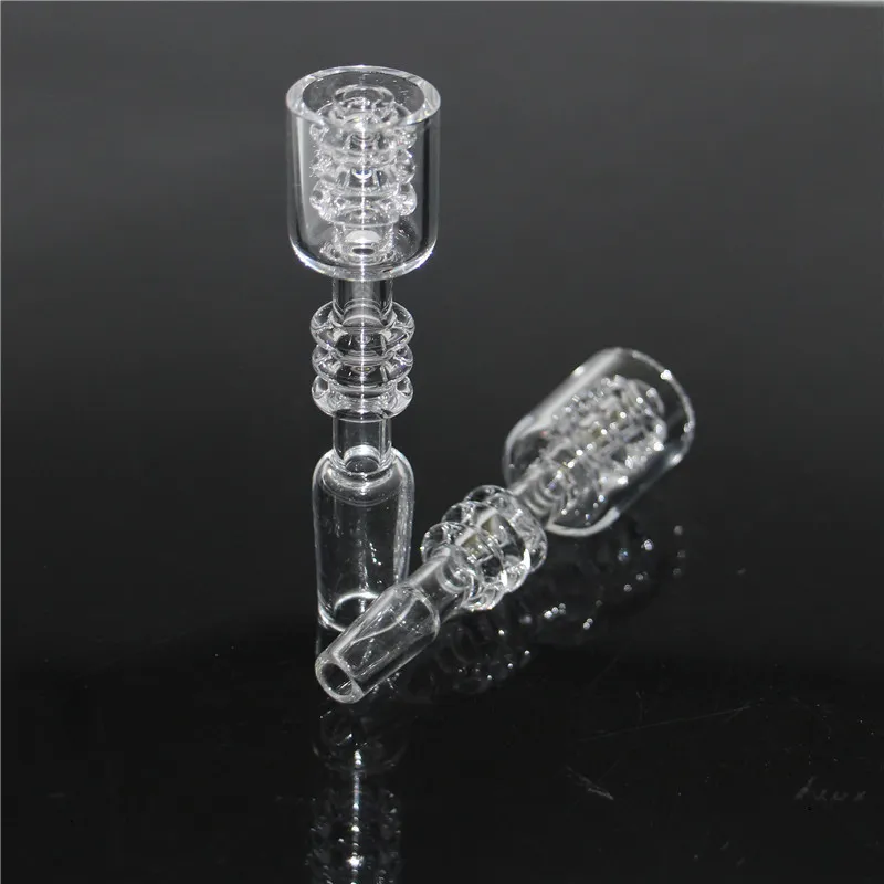 Smoking Mini Glass Bong Recycler Dab Rig Heady Water Pipe With Comb ...