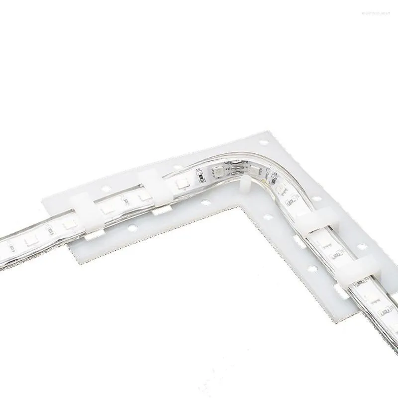 Solderless L Shaped LED Strip Holders For 3528 AC 220V 110V Flexible ...