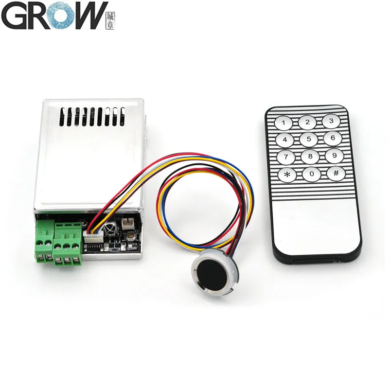 Gate Lock Remote Control DC10 30V Fingerprint Access Control Board With ...