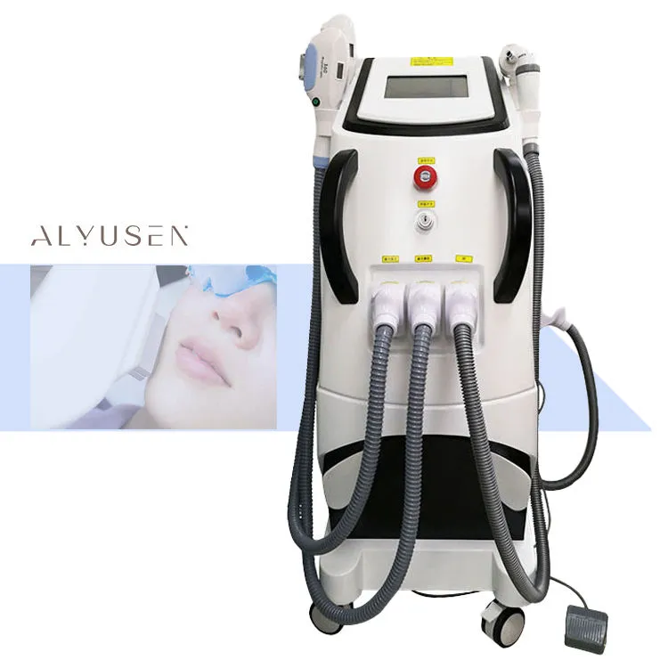 Picosecond Laser Machine 4 In 1 Nd:YAG Q Switch Laser IPL, OPT, E Light ...