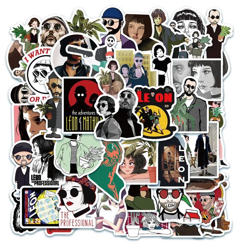 Classic Movie Killer Leon The Professional Stickers For Laptop Luggage ...