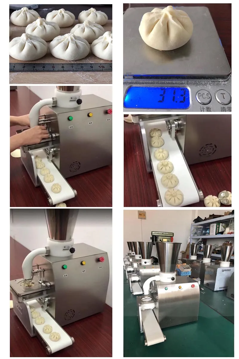 Automatic Dumpling Maker Machine For Steamed Buns & Dim Sum Versatile ...