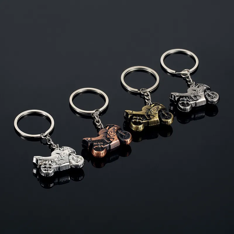Simulated Motorcycle Metal Keychain Zinc Alloy Car Keychain Pendant ...