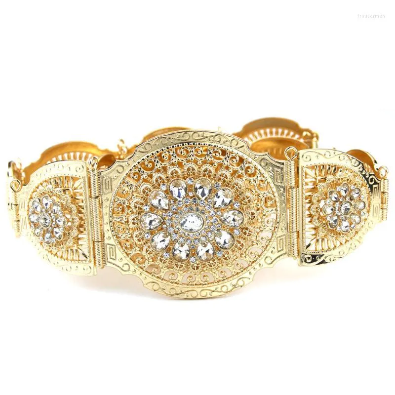 Gold Moroccan Caftan Belt For Women Arab Robe Dress Waist Chain Bridal ...