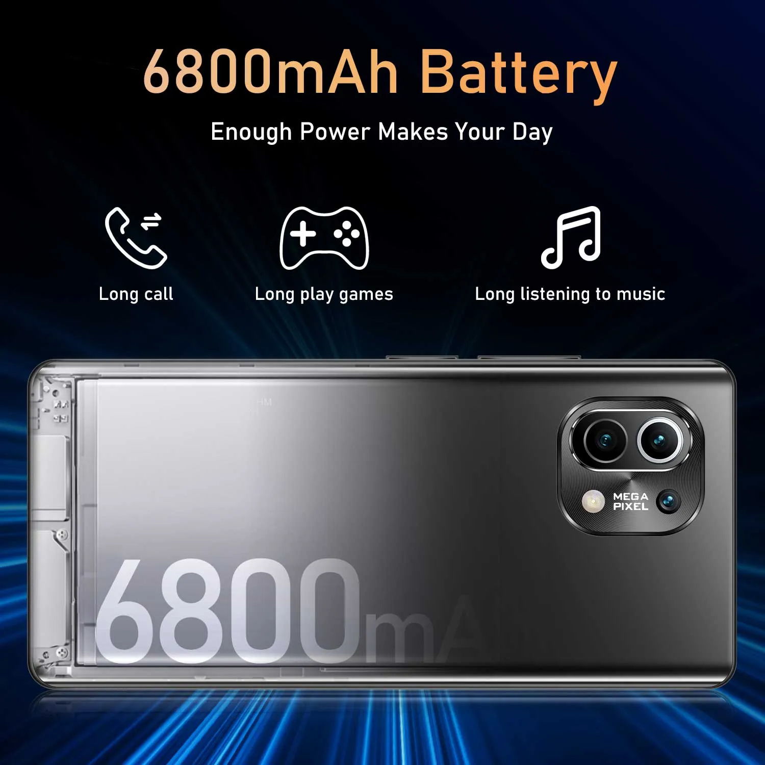 Global Hot Smart M11 PRO MTK6889 10 Core 12GB 512GB 16MP 32MP 7.3 Inch ...