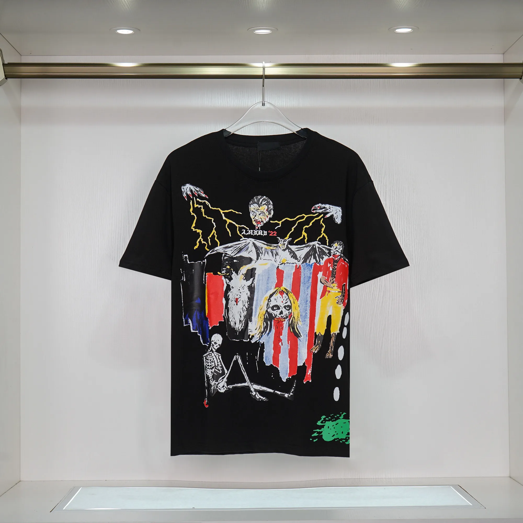 New 2023 Designer Stylist T Shirts Men Fashion Hip Hop Streetwear