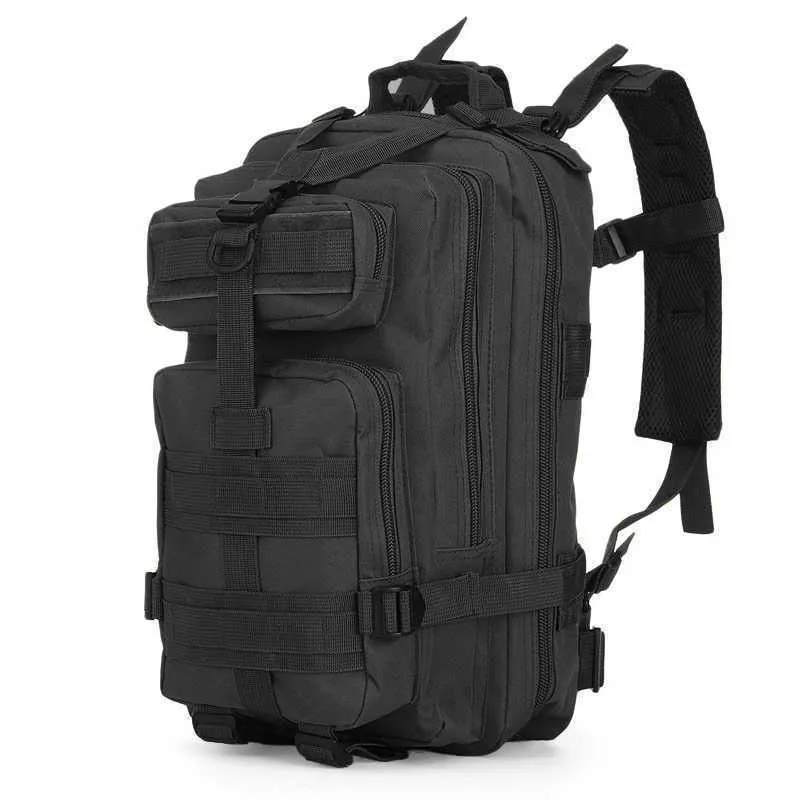 Breathable Canvas Compact Molle Backpack With Multiple Pockets And ...