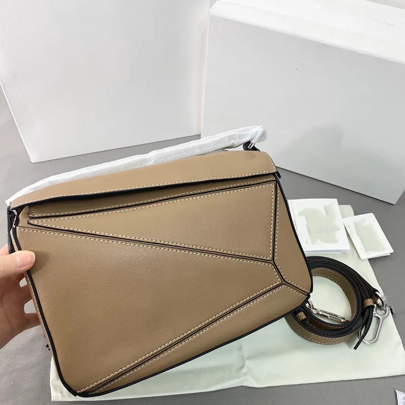 Mirror Quality Designer Bag Lady Vintage Retro Box Patchwork Geometry ...