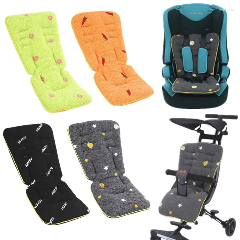 Premium Lambswool Baby Stroller Cushion - Soft Pram Pad, Breathable ...