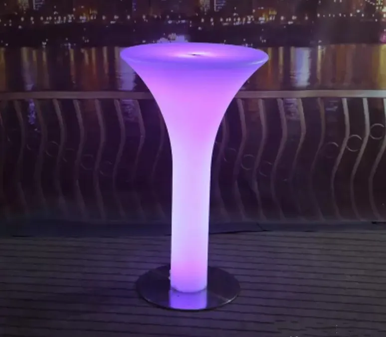 Led Bar Furniture Illuminated Lighting Bar Table For Indoor Or Outdoor ...