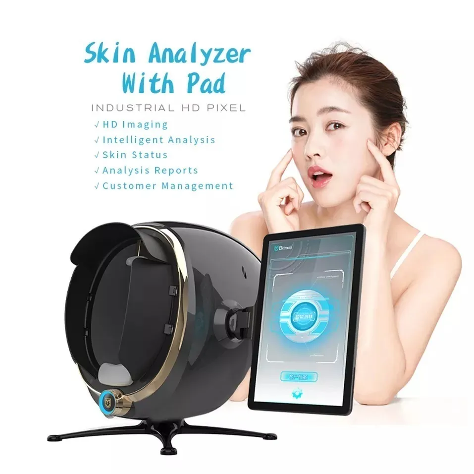 8 Spectrum Skin Analyzer: Smart Mirror Facial Scanner Para Análise De ...