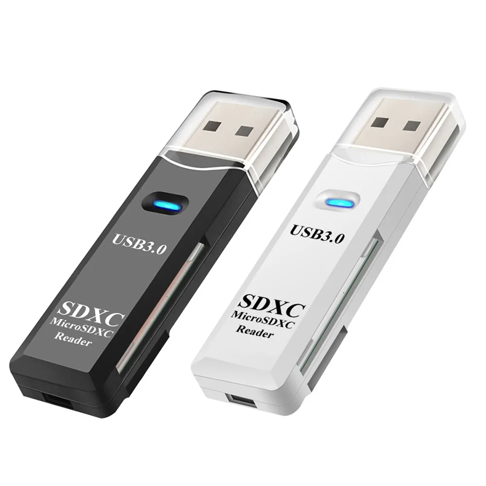 High Speed 2 In 1 USB 3.0 Adapter Drive For MicroSD And TF Usb 3.0 Card ...