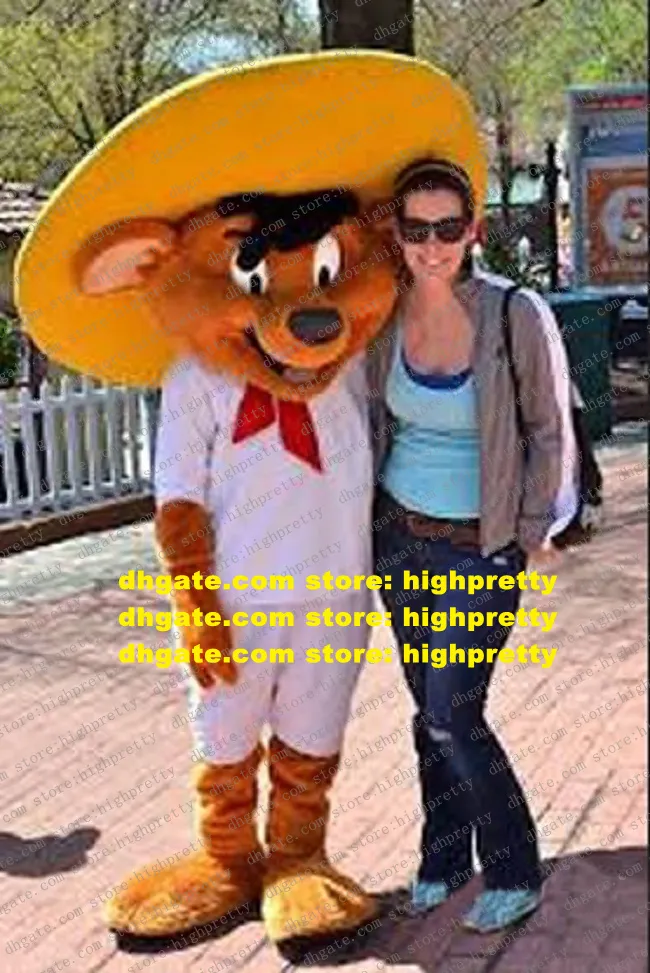 Speedy Mouse Mascot Costume: Adult Cartoon Character Suit for Amusement ...