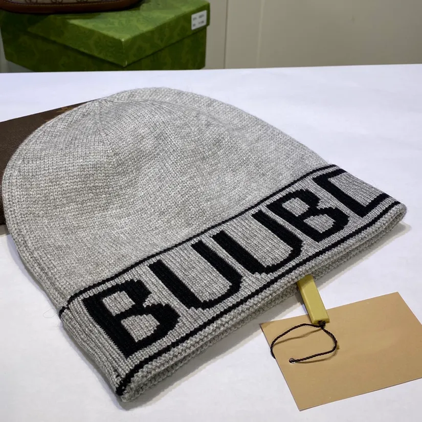 Stylish Knitted Beanie Hats for Men & Women - Designer Letter Skull Cap ...
