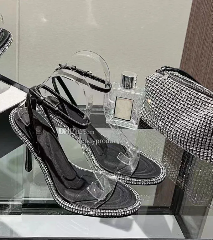 Bulk High Heel PVC Transparent Sandals For Women Shiny... At Only $70. ...