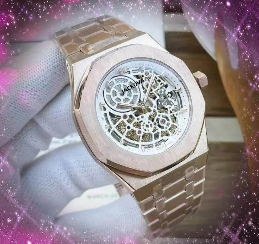 Skeleton Mens Watches: 42mm Automatic Mechanical Wristwatch, 904L ...