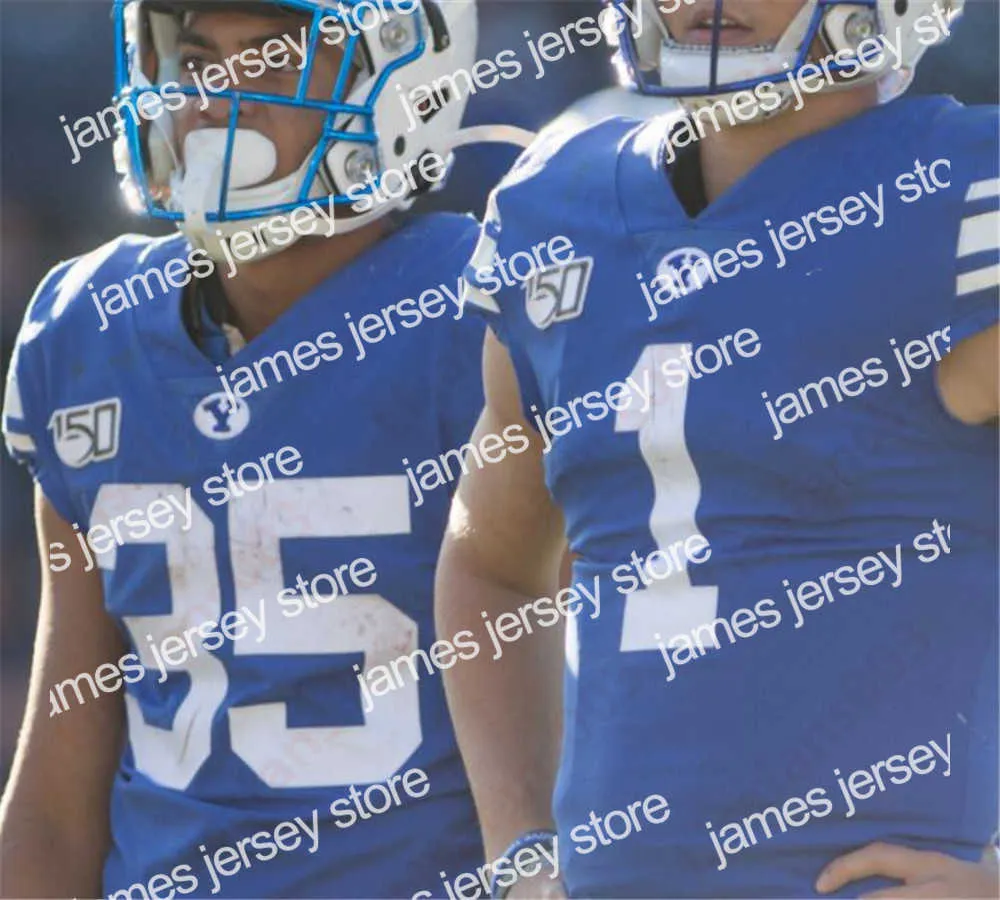 American College Football Wear BYU Brigham Young Cougars 25 Tyler ...
