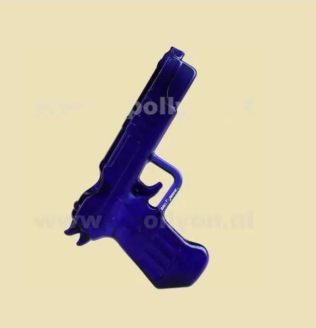 Glass Water Pipes Gun Hookahs Smoking Pipe Recycler Bong Rig Wax Dry ...