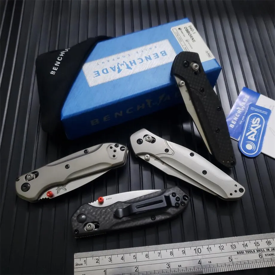 Benchmade 565/940/15080 Bugout AXIS Folding Knife S90V Blade CF/TI ...
