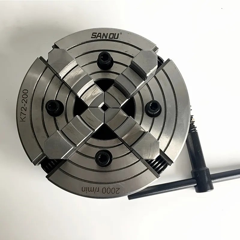 DHgate.com:200mm Independent Lathe Chuck - SAN OU 4 Jaw Chuck K72-200 ...