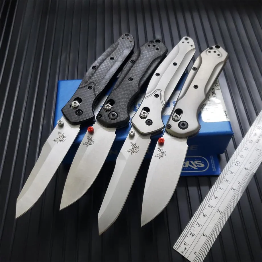 Benchmade 565/940/15080 Bugout AXIS Folding Knife S90V Blade CF/TI ...
