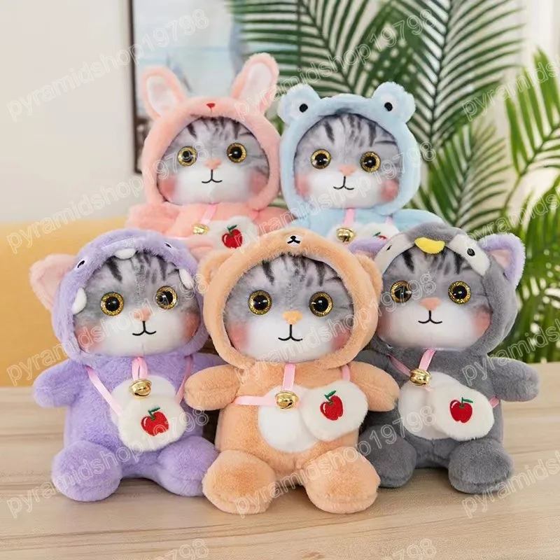 Kawaii 3D Printed Cat Cute Plush Cat Doll Perfect For Cosplay, Dressing ...