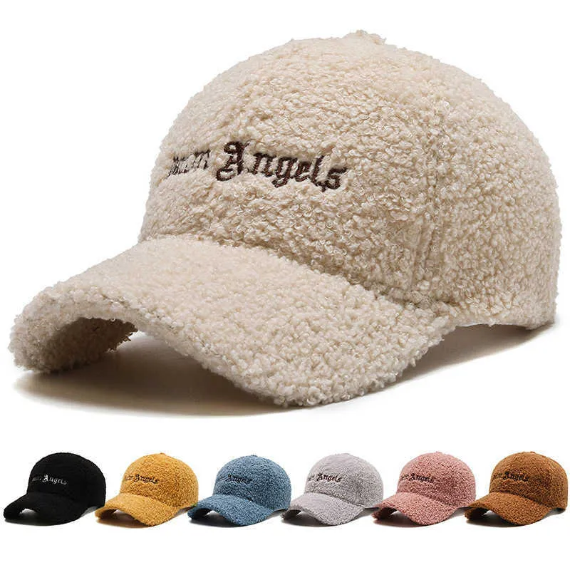 Ball Caps L221022 Thickened Teddy Velvet Baseball Caps For Men & Women ...