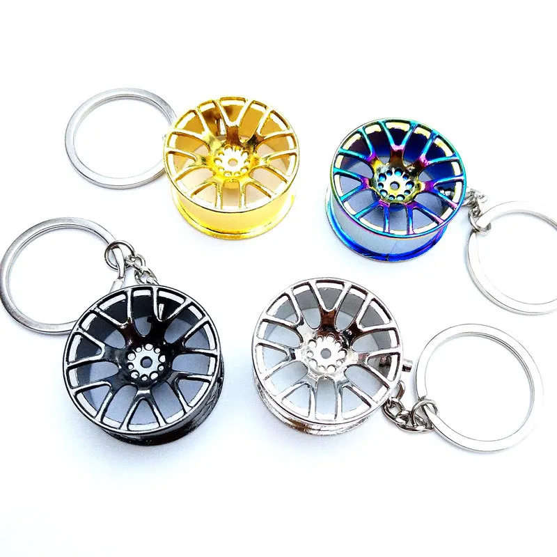 Metal Keychains Party Favor Multi-Color Car Keychain Pendant ...