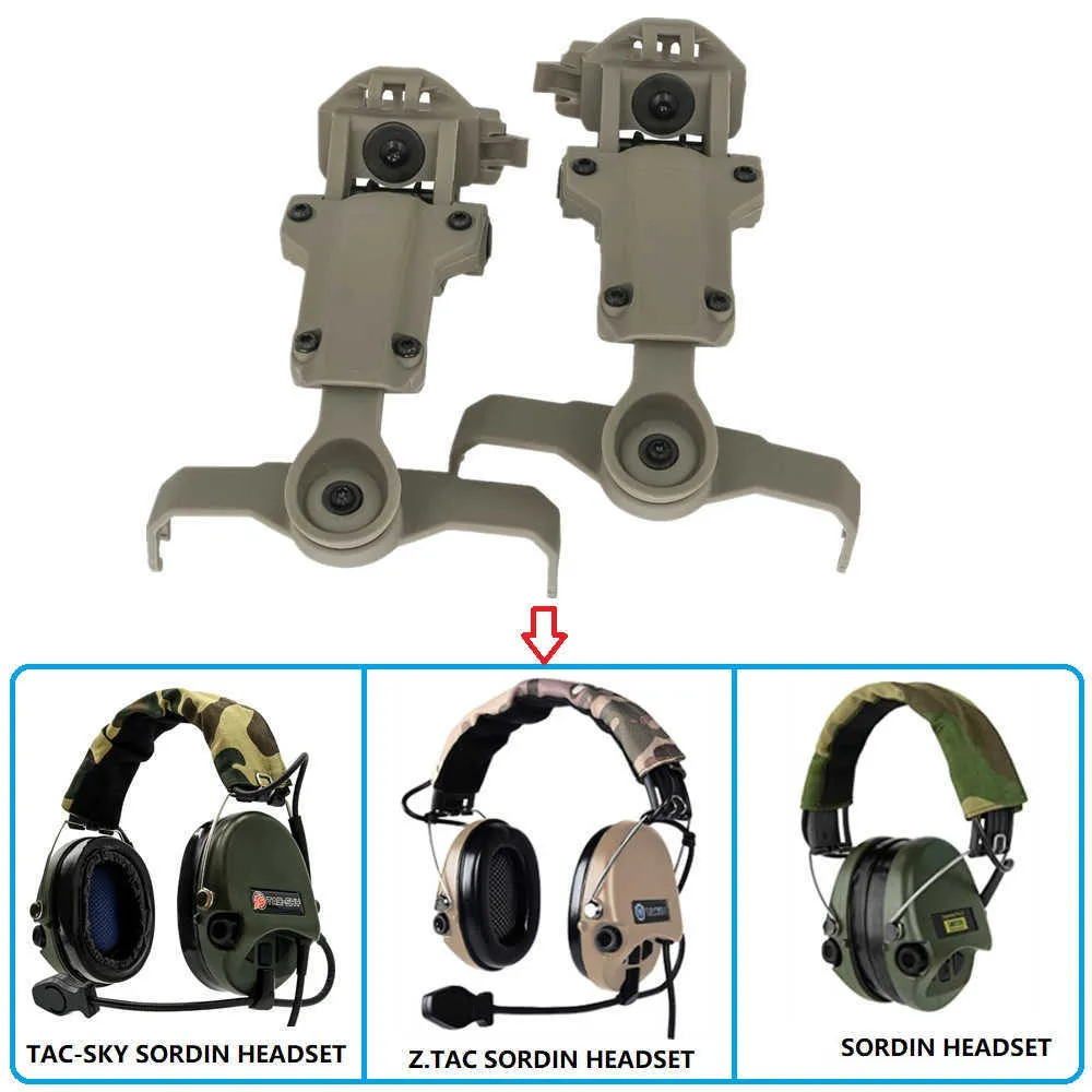 MP3 4 Docks Cradles Tactical Helmet Wendys Rail Adapter ARC Holder For ...