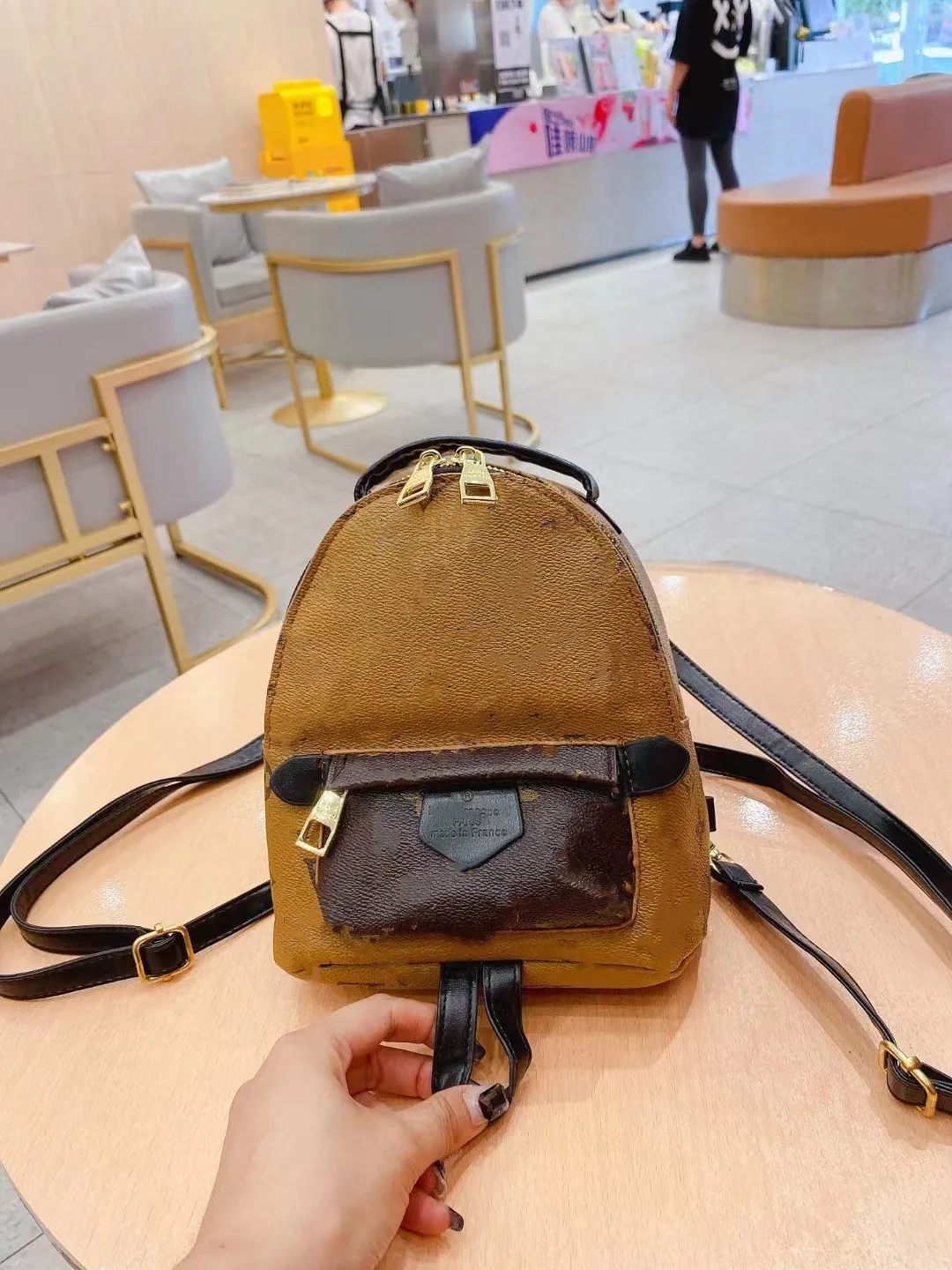 Brand 2023 Mini Small Backpack Female Lettering Women's Backpack ...