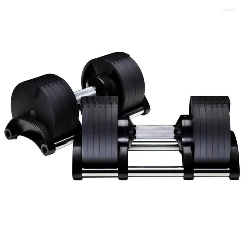 DHgate.com:Adjustable Dumbbells Set, 20KG/32KG, Automatic Weight Adjustment, Home Gym Fitness ...