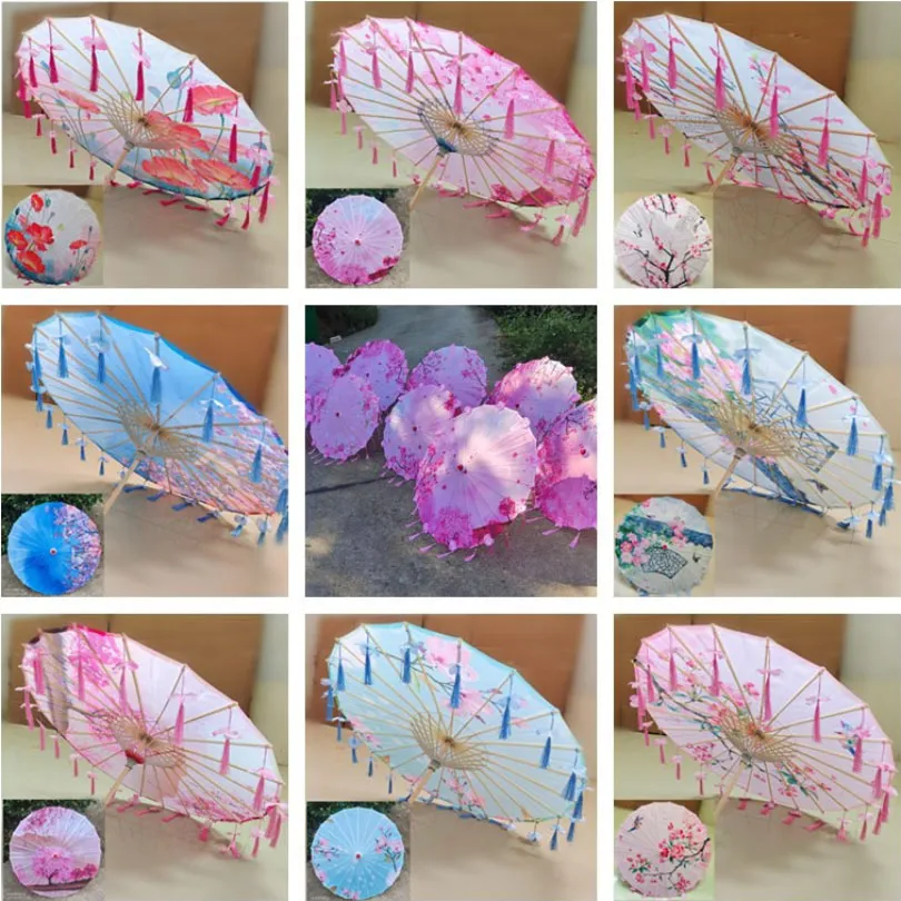Handmade Chinese Paper Umbrella - Decorative Parasol, Oiled Craft ...