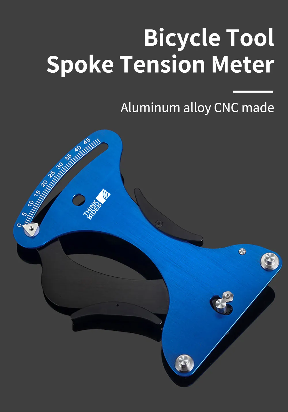 ThinkRider CNC Bicycle Tool Spoke Tension Meter for MTB and Road Bikes ...