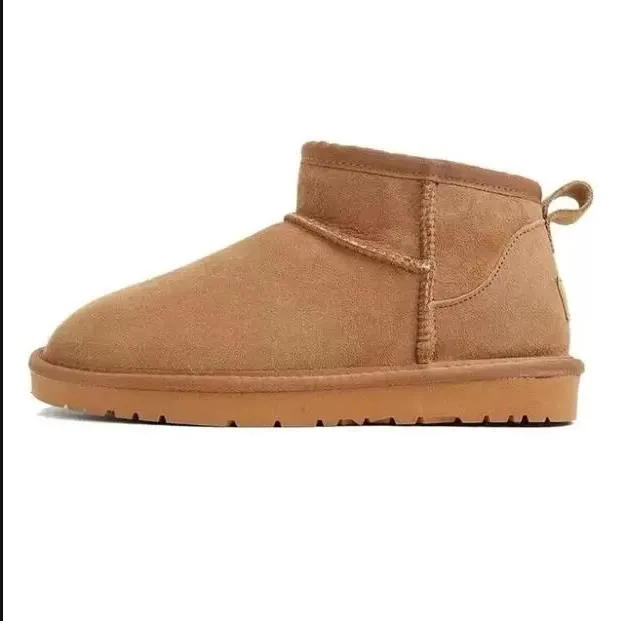 Factory Classic 5854 Womens Sheepskin Cashmere Ankle Snow Boots Warm ...