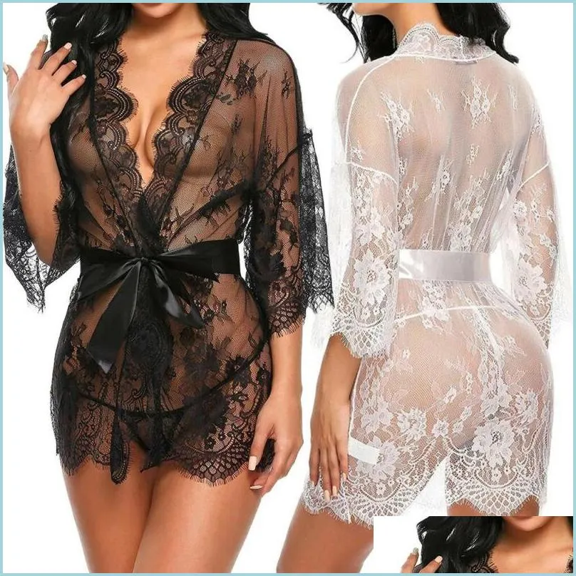Camiseta De Encaje Atractivo: Lencería Sexy Para Dulces Sueños De $7.61 | DHgate
