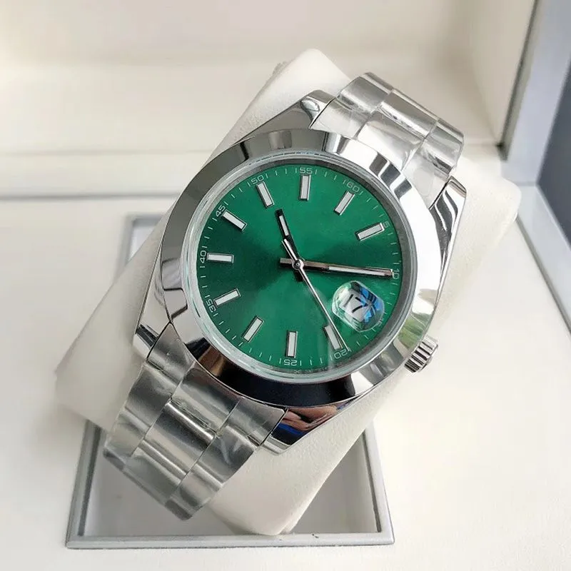 Men's 41MM Full Automatic Mechanical Watch with Stainless Steel Strap ...