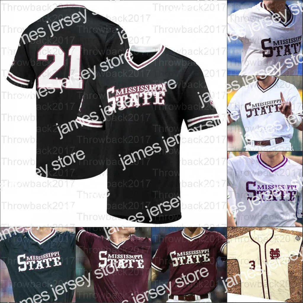 College Baseball Wears 2021 NCAA Mississippi State College Baseball ...