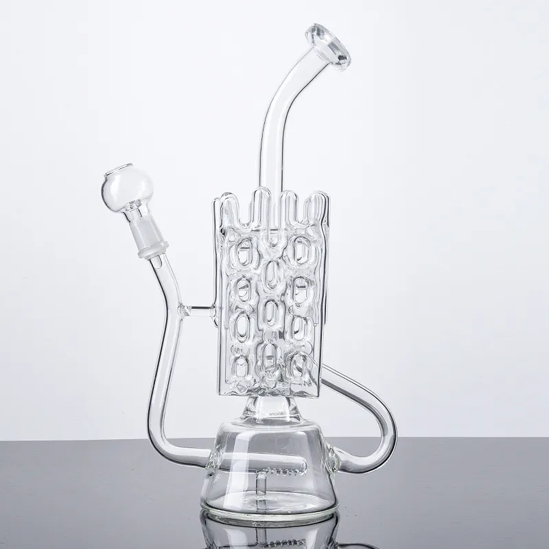 Swiss metal percolator Glass Bong with Inline Perc, 14mm Male Joint ...