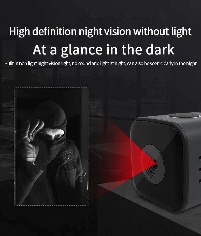 Sports Action Video Camera SQ28 Mini Ultra HD 1080P Waterproof 360 ...