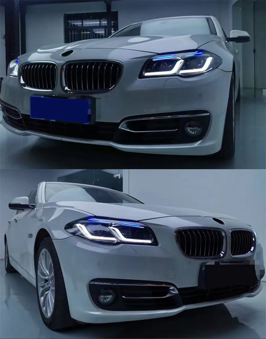 BMW F10 F11 LED Headlight Projector Lens Front DRL... From Maxdo ...