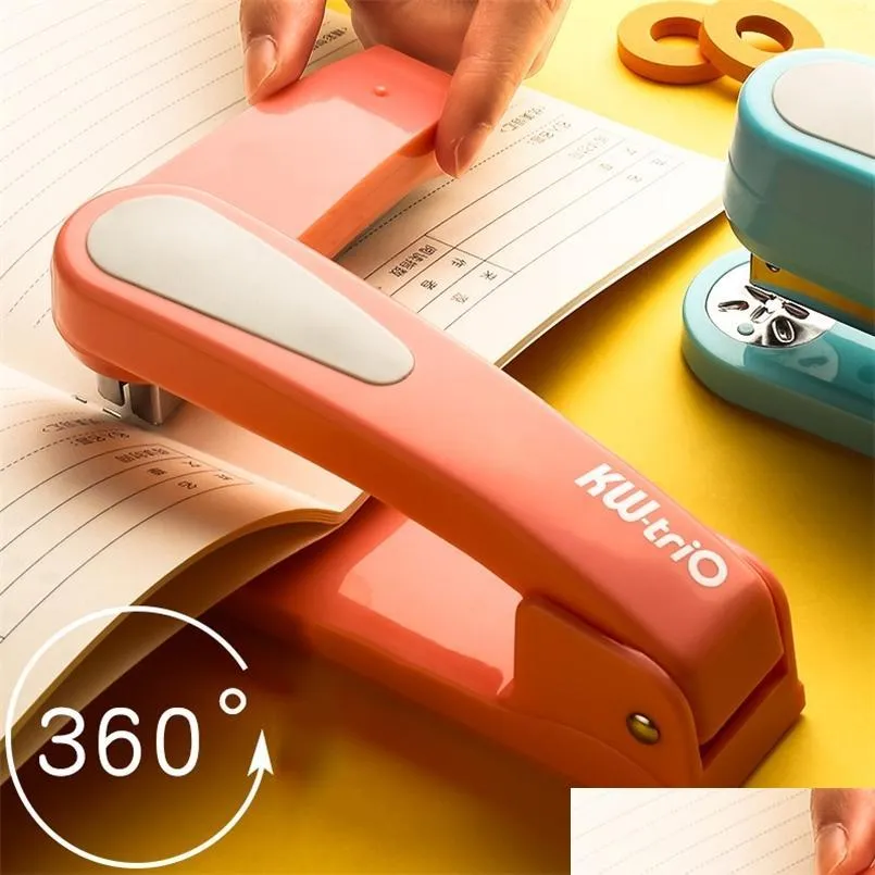 Wholesale Staplers 360 Rotation Heavy Duty Stapler Use 24/6 Effortless ...