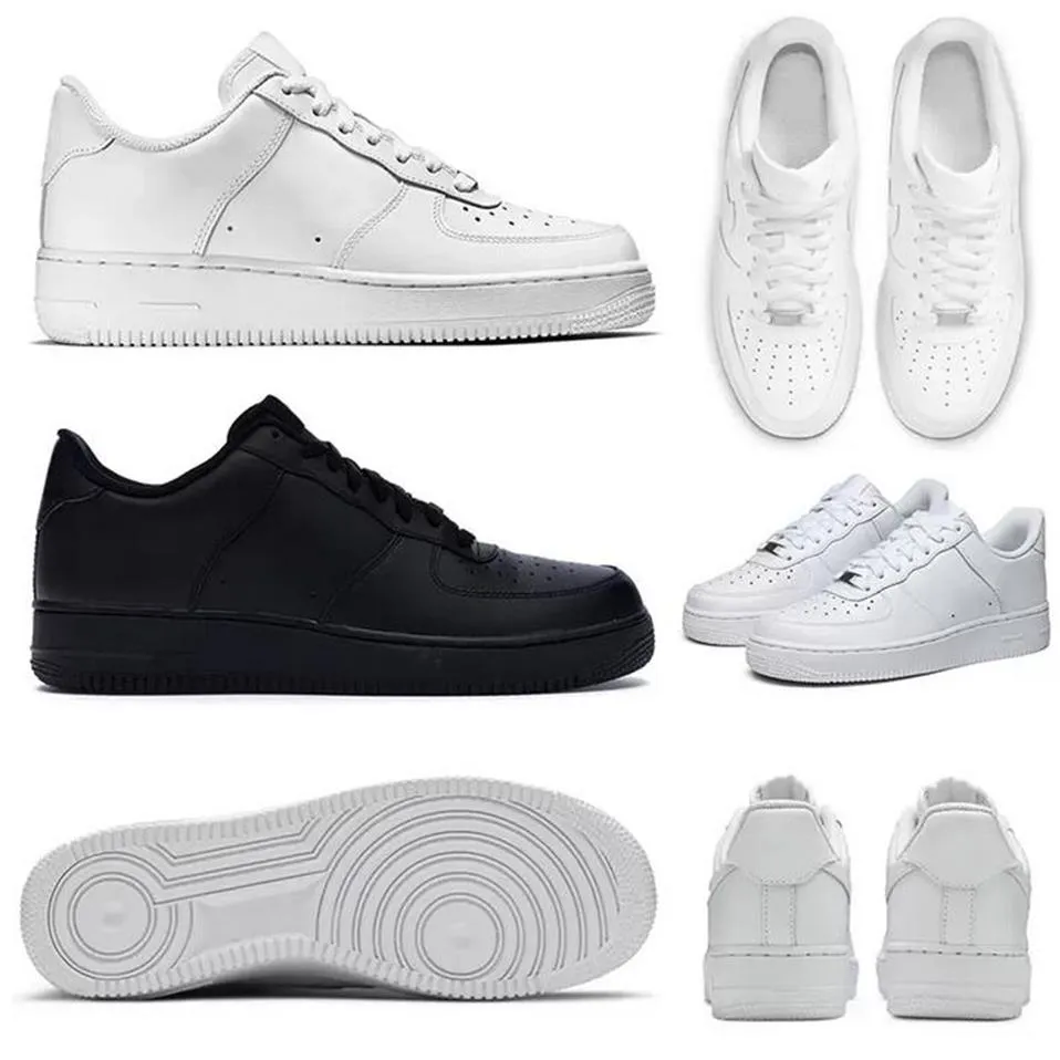Airforce 1 AF1 Black Slide Sandals Classic Triple White/Black Casual ...