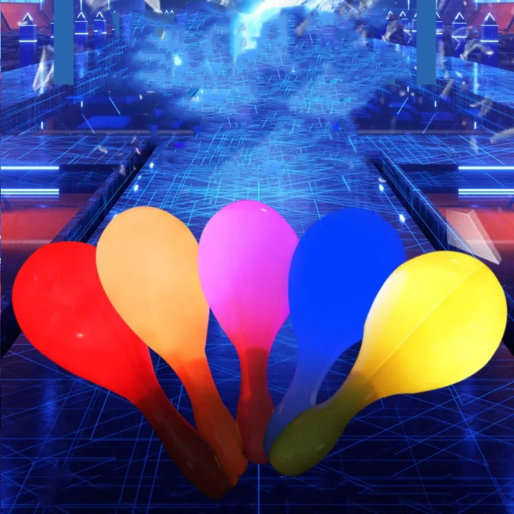 LED Yanıp Sönen Marakas Light Up Neon Plaj Hula Parti Marakas Yetişkin ...