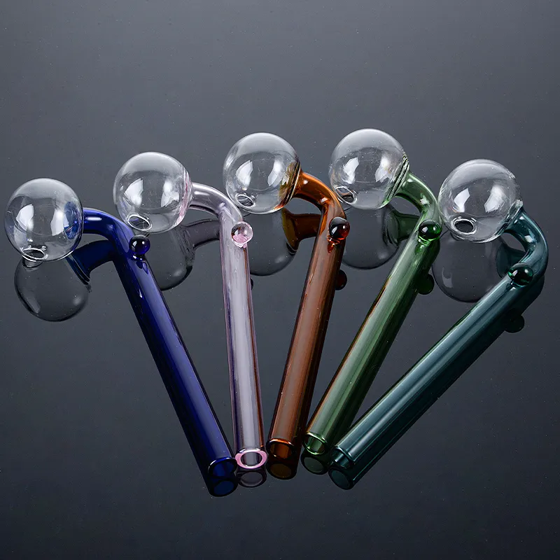 Multi Colors Glass Pipe Free Type Smoking Oil Burner Pipes Bubbler Mini ...