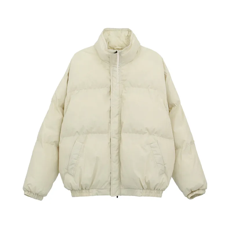 Designer White Puffer Parka For Women And Men Long Sleeve Winter Black ...