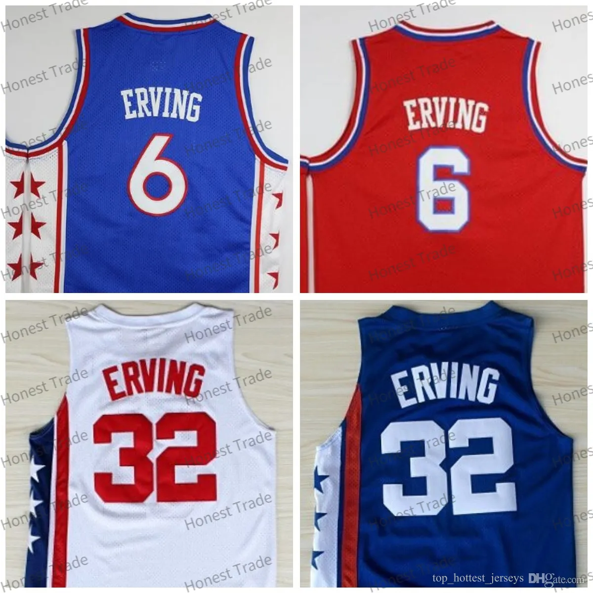 Retro Basketball Jerseys Number 32 Throwback Style, Breathable Stitched ...