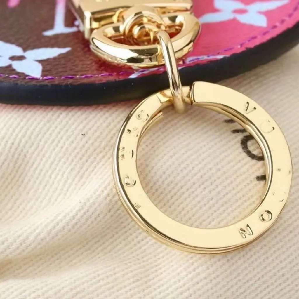 Colorful Watercolor Gradient Wallet Luxury Brand Design For Women: Gold ...