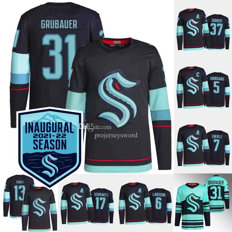 Seattle Kraken 2024 Jerseys Classiques D'hiver: Philipp Grubauer, Joey ...